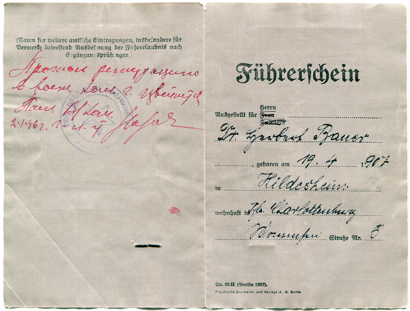 Führerschein – Bernd-Huppertz.de